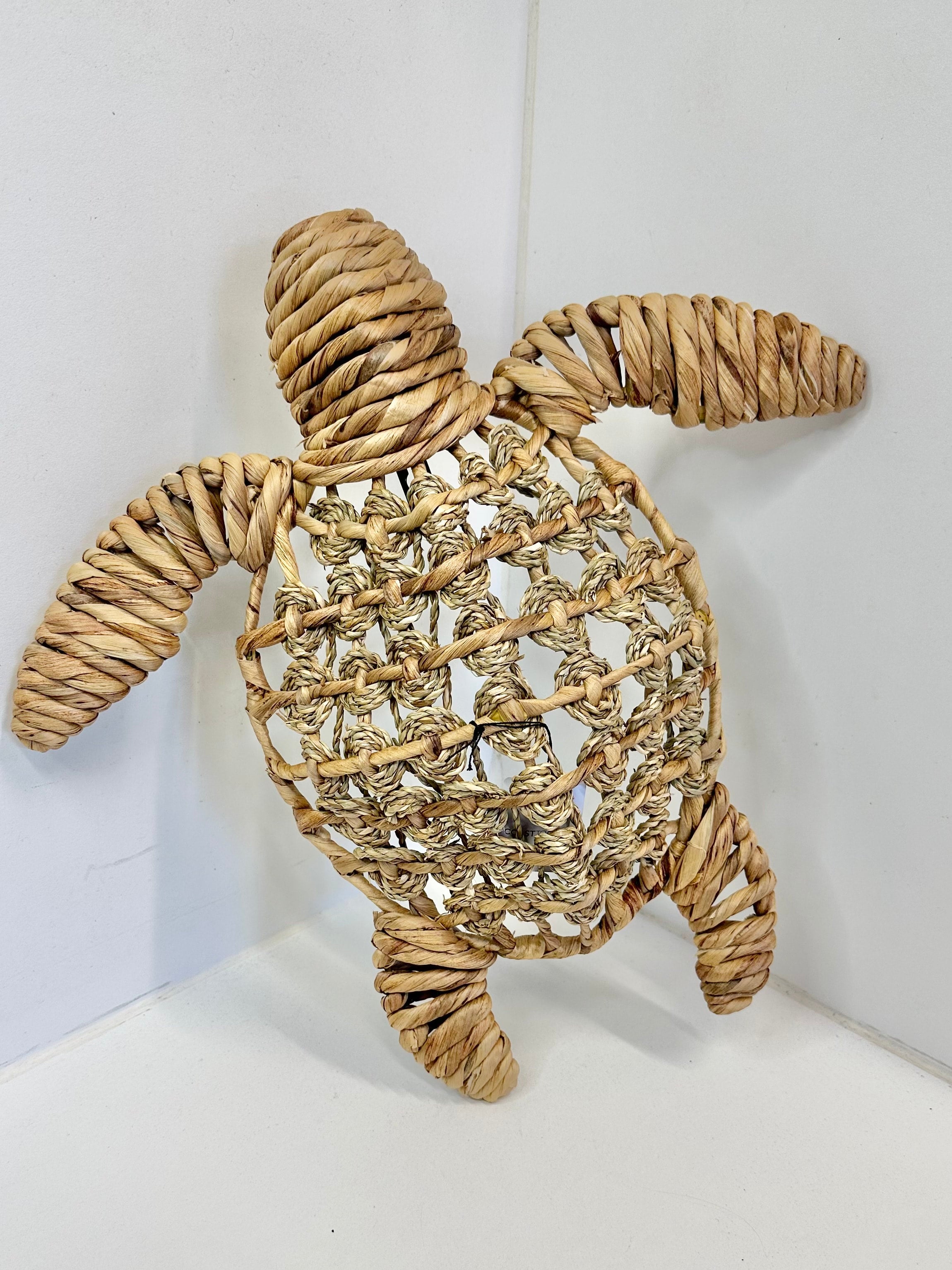 Turtle Woven Wall Hanging - Natural | Di-vine plants